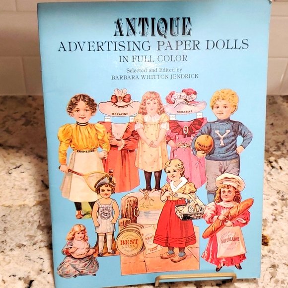 Other | Antique Advertising Paper Dolls In Full Color 1981 | Poshmark
